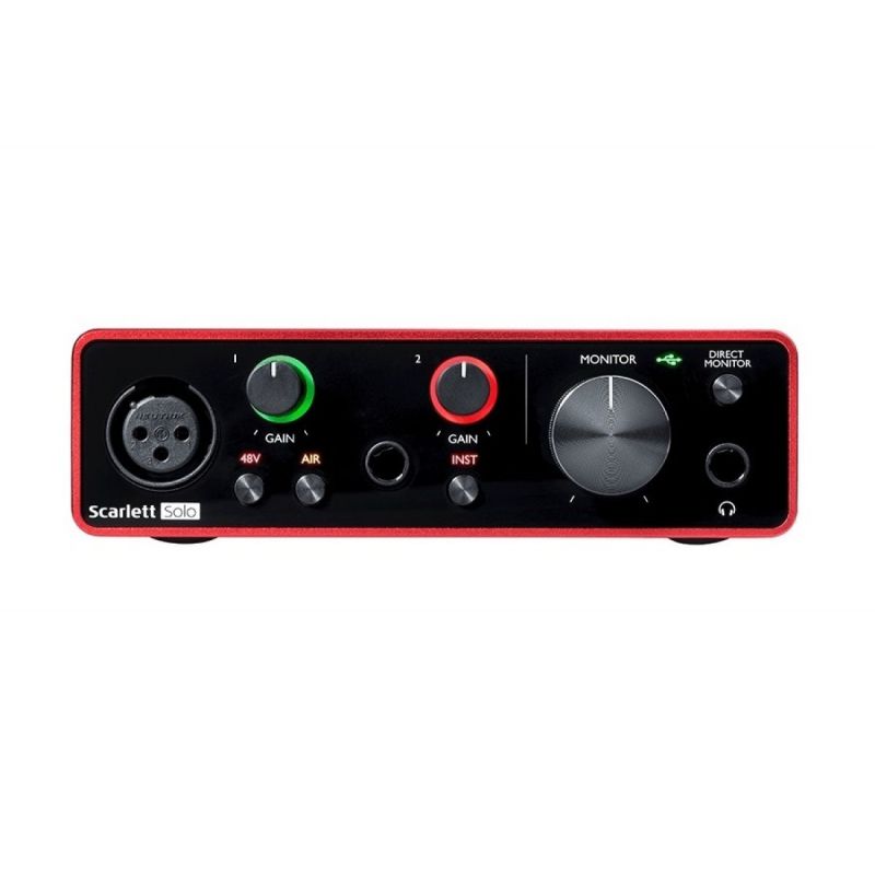 Звуковая карта Focusrite Scarlett Solo 3th gen • лучшая цена • купить в ...